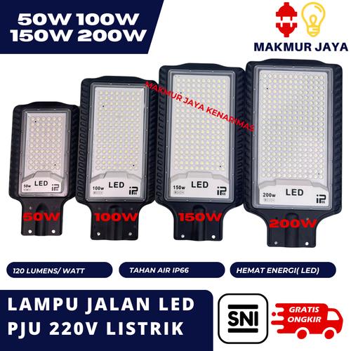 Jual LAMPU JALAN PJU LED 50W 100W 150W 200W LAMPU PJU LED 220V LISTRIK - 50W - Jakarta Pusat ...