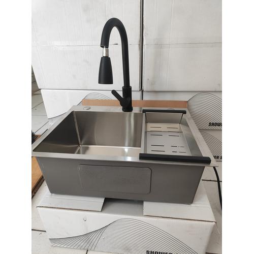 Jual PROMO Kitchen sink MUYA 6045 Stainless Stell / Kitchen sink 60 x ...