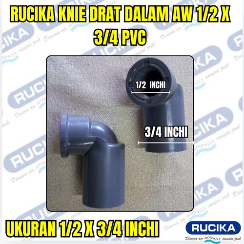 Jual Fitting Bengkokan Keni Pipa AW Knie Drat Dalam KDD Ukuran 1/2 X 3/ ...