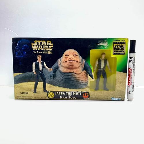 Jual Mainan action figure Star Wars: Jabba The Hutt & Han Solo, Tri ...