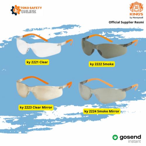 Jual Kacamata Safety Kings ANSI Z87.1 EN166 KY 2221 / Safety Glasses ...