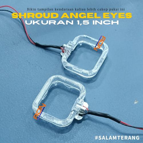 Jual SHROUD BILED 1.5INC Angel Eyes Kristal Kotak X1 Matrix RING ANGEL ...