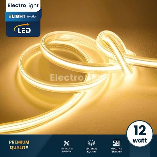 Promo Lampu dotless strip LED COB tidak bintik 220V plafon selang outdoor waterproof meteran ...