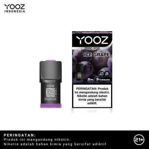 Jual YOOZ ZERO POD CARTRIDGE 2ML - ICE GRAPE - Jakarta Barat - VapePertama | Tokopedia