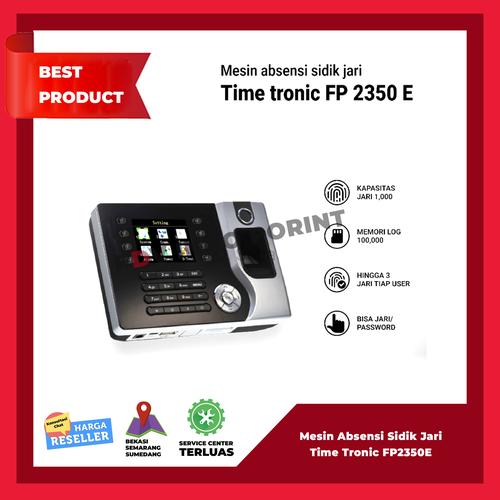Jual Mesin Absen TIME TRONIC FP 2350E / Absensi Karyawan / Fingerprint - Kab. Sumedang - cv rdv ...