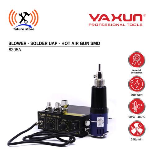 Promo YAXUN 8205A Blower/Solder Uap/Hot Air Gun/SMD Rework station ...