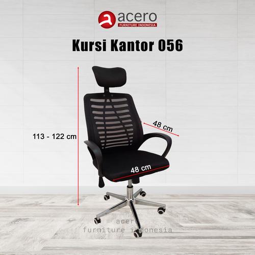 Jual kursi kantor kursi kerja acero 056 model jaring with headrest ...