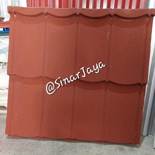 Jual Atap / Genteng Metal Pasir 0.30 mm - Merah - Kota Surabaya - Toko ...