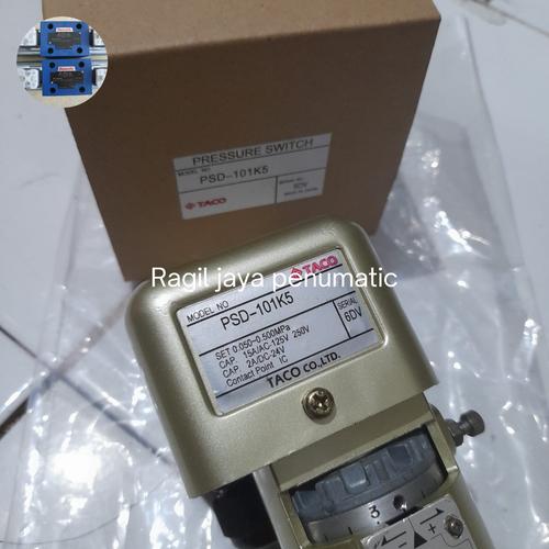 Jual pressure switch TACO PSD-101K5 plus pressure gauge - Jakarta Barat ...