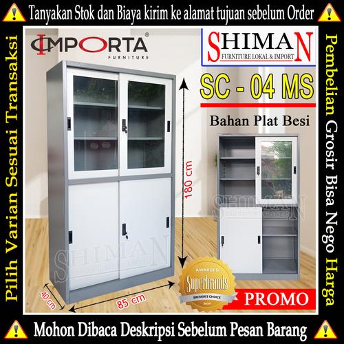 Jual Lemari Cabinet Arsip Besi Sliding Door SC 04 MS IMPORTA - IMPORTA ...