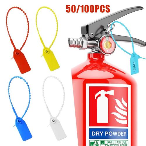 Jual 50pcs Segel Apar Plastik Kabel Ties Label Nama Tali Seal Apar ...