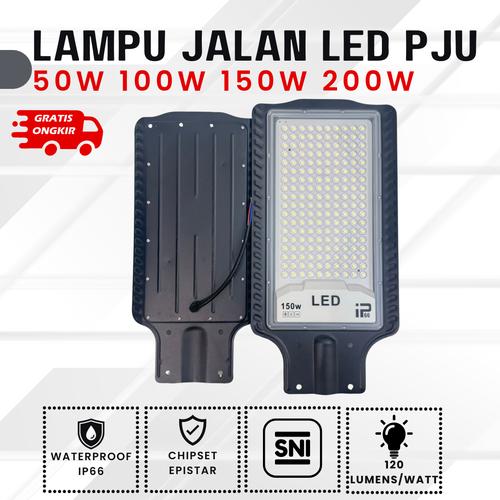 Jual LAMPU JALAN PJU LED 50W 100W 150W 200W PJU LED 220V LAMPU JALAN ...