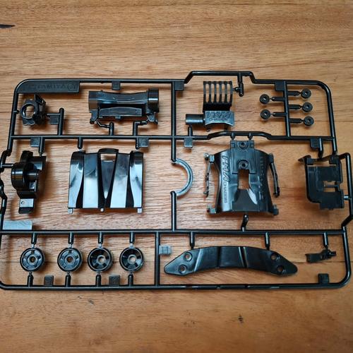 Jual tamiya gearbox fma chassis hitam black gir box original loose kit ...