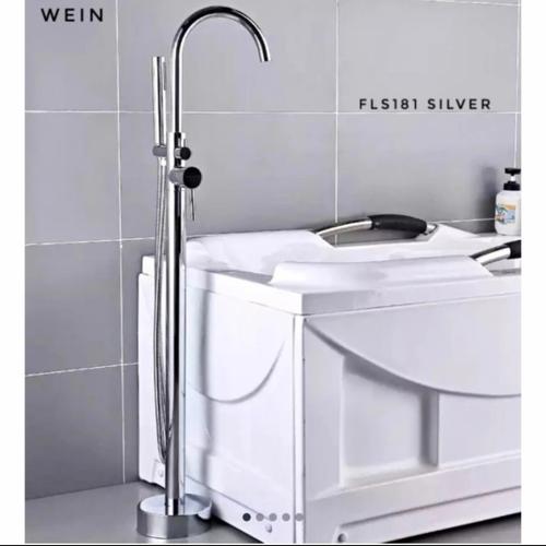 Jual KRAN BATH TUB STANDING CHROOM/KRAN AIR LANTAI TINGGI SHOWER CHROOM ...