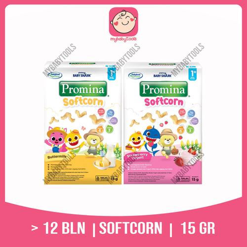 Promo Promina Softcorn Buttermilk Strawberry Yogurt 15 g - Strawberry ...