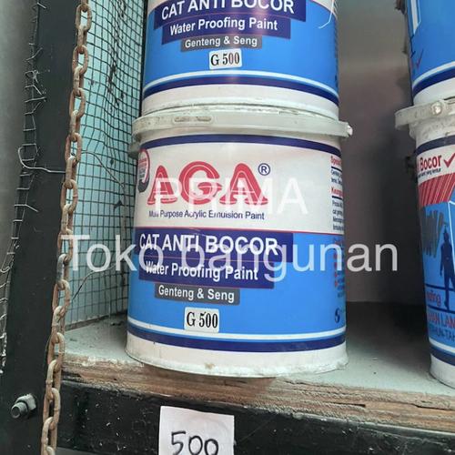 Jual CAT AGA G 500 4KG - CAT PELAPIS ANTI BOCOR UNTUK GENTENG & SENG ...