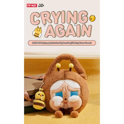 Promo POP MART CRYBABY Crying Again Series - Big Head Bag (I'll Bring ...