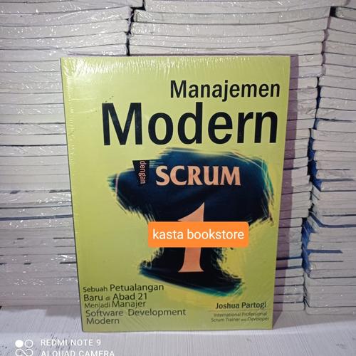 Jual manajemen modern dengan scrum 1 Joshua partogi original - Jakarta ...