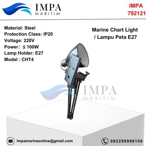 Jual IMPA 792121 Marine Chart Light / Lampu Peta E27 220V 60W CHT4 IMPA ...