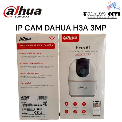 Jual IP CAMERA DAHUA 3MP HERO A1 H3A TWO WAY TALK AUDIO | ROTATE PAN ...