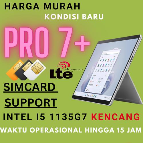 Jual Microsoft Surface pro 7 plus 7+ i5 i7 ram 8GB 16GB 32GB SSD 128GB ...