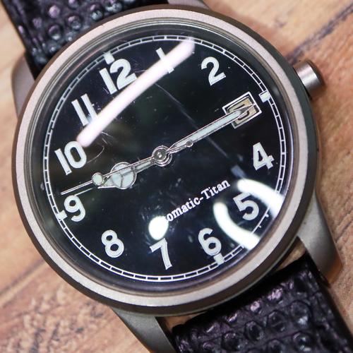 Jual Automatic Titan vintage watch unik, jarang ada. Full titanium ...