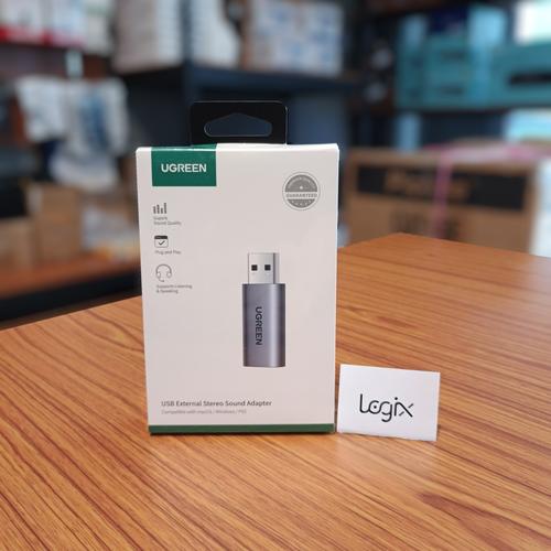 Jual UGREEN 2in1 External SoundCard Usb Audio Adapter - Kota Batam - Logix-Shop | Tokopedia