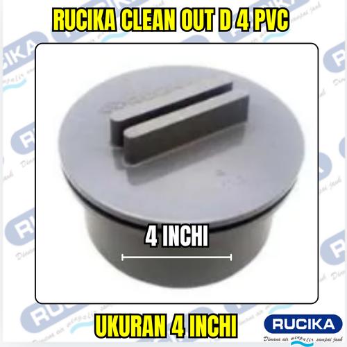 Jual Tutup Penyambung Pipa Clean Out D Ukuran 4 Inchi PVC Paralon ...