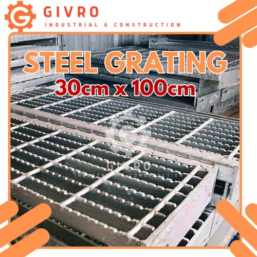 Jual Steel Grating 30CM Besi Galvanis Anti Karat Untuk Tutup Selokan ...