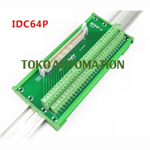 Jual IDC64P IDC 64 Pin Male Connector 64P Terminal Block Breakout AY24 ...
