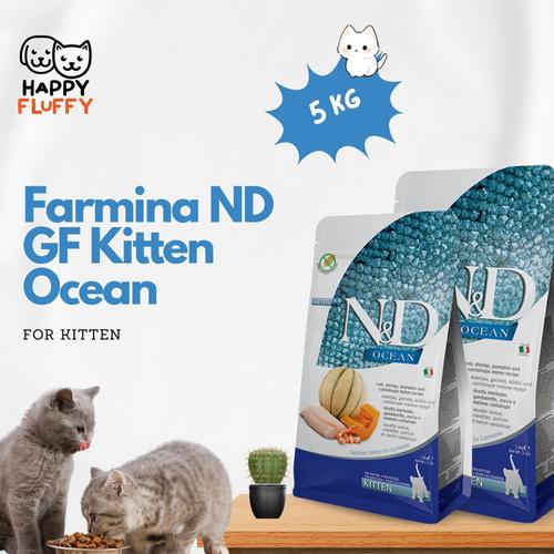 Jual FARMINA ND OCEAN KITTEN - MAKANAN KUCING - 5kg - Kota Bandung ...