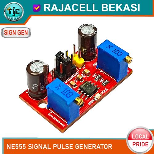 Jual NE555 Signal PWM Generator Adjustable Pulse Frequency and Duty ...