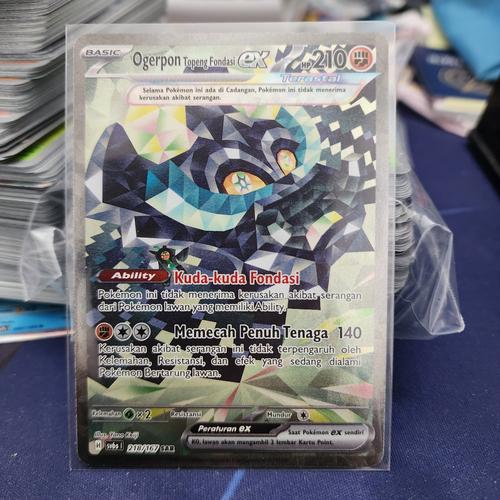 Jual Ogerpon topeng fondasi SAR Pokemon TCG - Jakarta Utara - Random ...