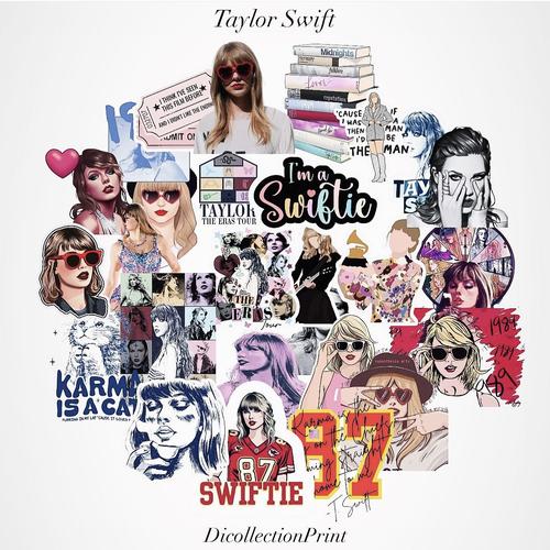 Jual Taylor Swift Sticker Packs 30+ Pcs Anti Air Bahan Vinyl Stiker ...