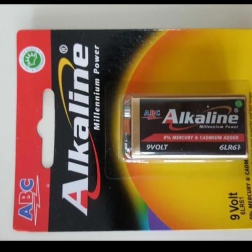 Jual Battery 9 Volt ABC ALKALINE. Batt 9V - Baterai Original & baru ...