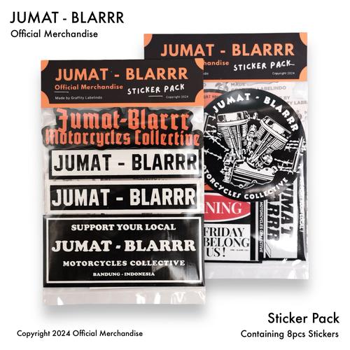 Jual Sticker Pack 2024 JUMAT - BLARRR Official Merchandise - Kota ...