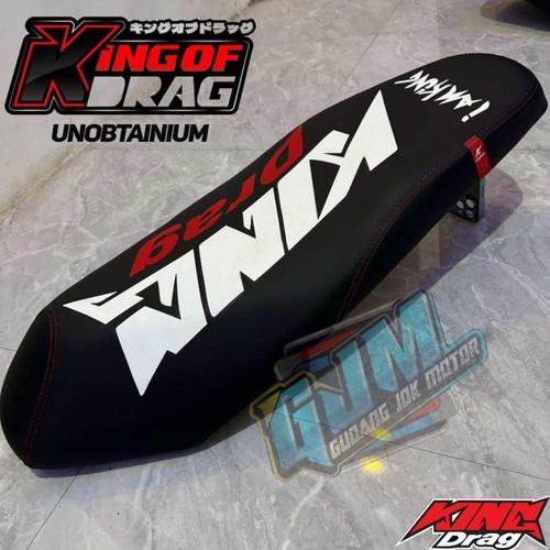 Jual KULIT JOK MOTOR KING DRAG KWALITAS PREMIUM ORIGINAL - GAMBAR PUTIH ...