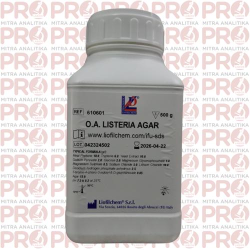 Jual O.A. Listeria Agar 500 g - LIOFILCHEM - Kab. Bogor - PROLABIOS ...
