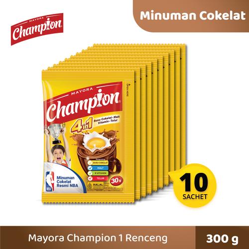 Promo Minuman Cokelat Mayora Champion 1 Renceng - Jakarta Barat ...