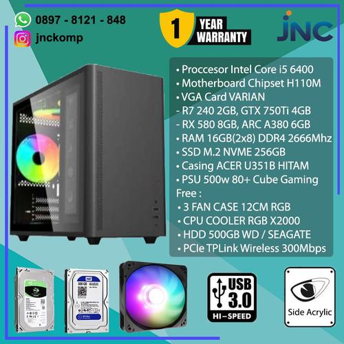 Promo CPU Rakitan BARU Intel Core i5-6400 2,7GHz PC Komputer Gaming ...