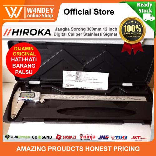 Jual HIROKA 30 Jangka Sorong 300mm 12 Inch Digital Caliper Stainless Sigmat - Jakarta Timur ...