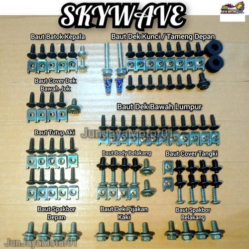 Promo Baut Baud Full Set Body Bodi Skywave - Kab. Bogor - JJMMOTOR19 ...