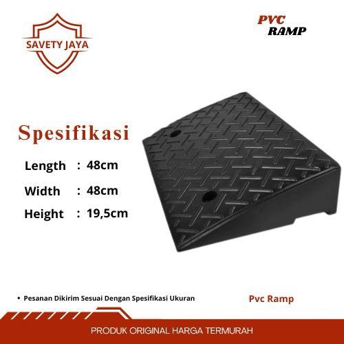 Jual Curb Ramp Pvc Ramp - Ramp Dari Bahan Plastik Tebal 19.5CM 195mm ...
