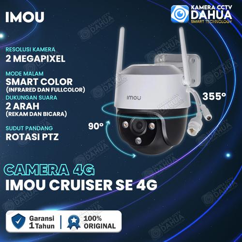 Promo IMOU CRUISER 4G 2MP KAMERA CCTV WIFI CAMERA WIRELESS IP CAM PTZ ...