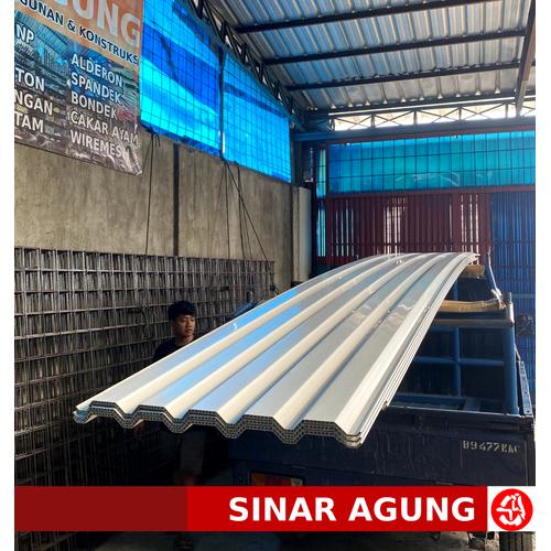 Promo Alderon double layer Atap UPVC Alderon Twinwall Putih - 4m - Kota ...