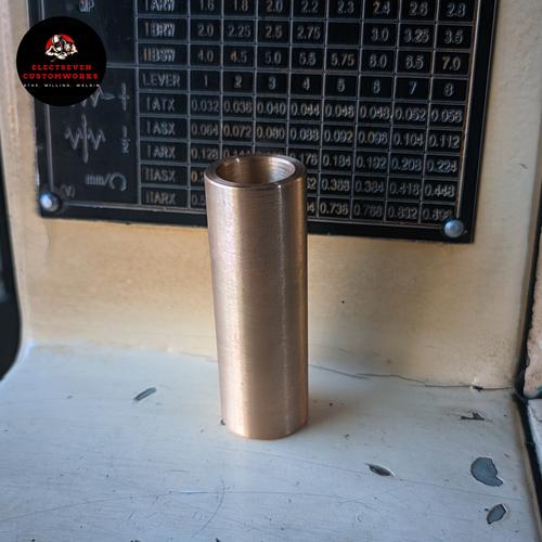 Jual KUNINGAN ID 16mm, OD 22mm, Panjang 65mm BUSHING CUSTOM - Jakarta ...
