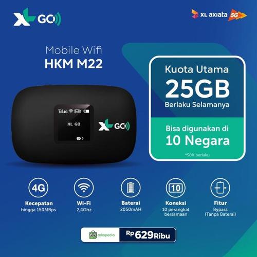 Jual US MODEM HKM M22 XL GO MODEM WIFI 4G LTE HKM M22 XL UNLOCK - Kota ...