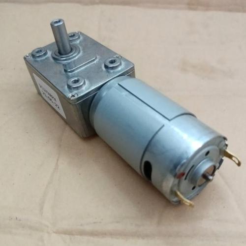 Jual motor dc 395 12v turbo worm gearbox gear box 2.5rpm 50rpm 30rpm ...