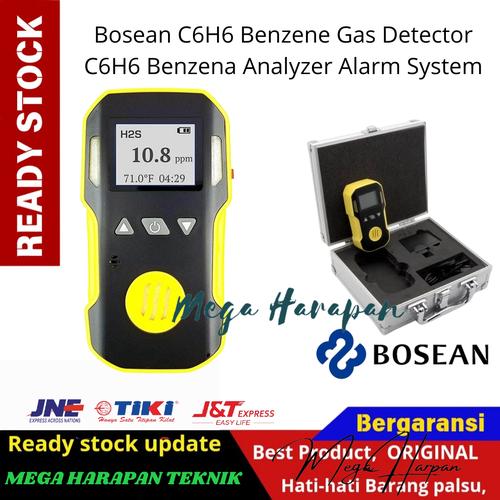 Jual Bosean C6H6 Benzene Gas Detector C6H6 Benzena Analyzer Alarm ...