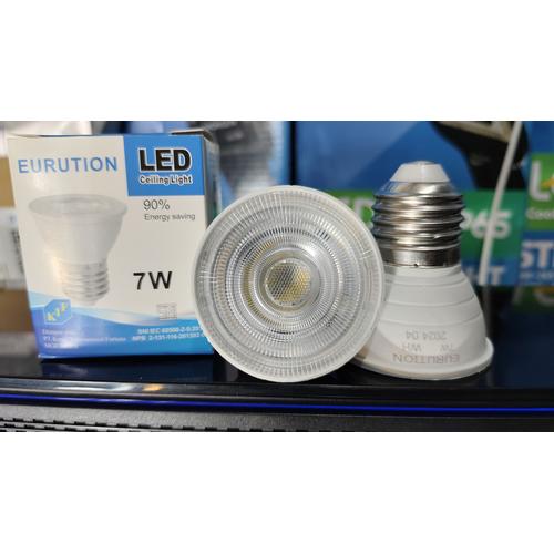 Jual LAMPU HALOGEN SOROT COB LED E27 7W EURUTION 7 WATT 7 W 220V OSKA ...